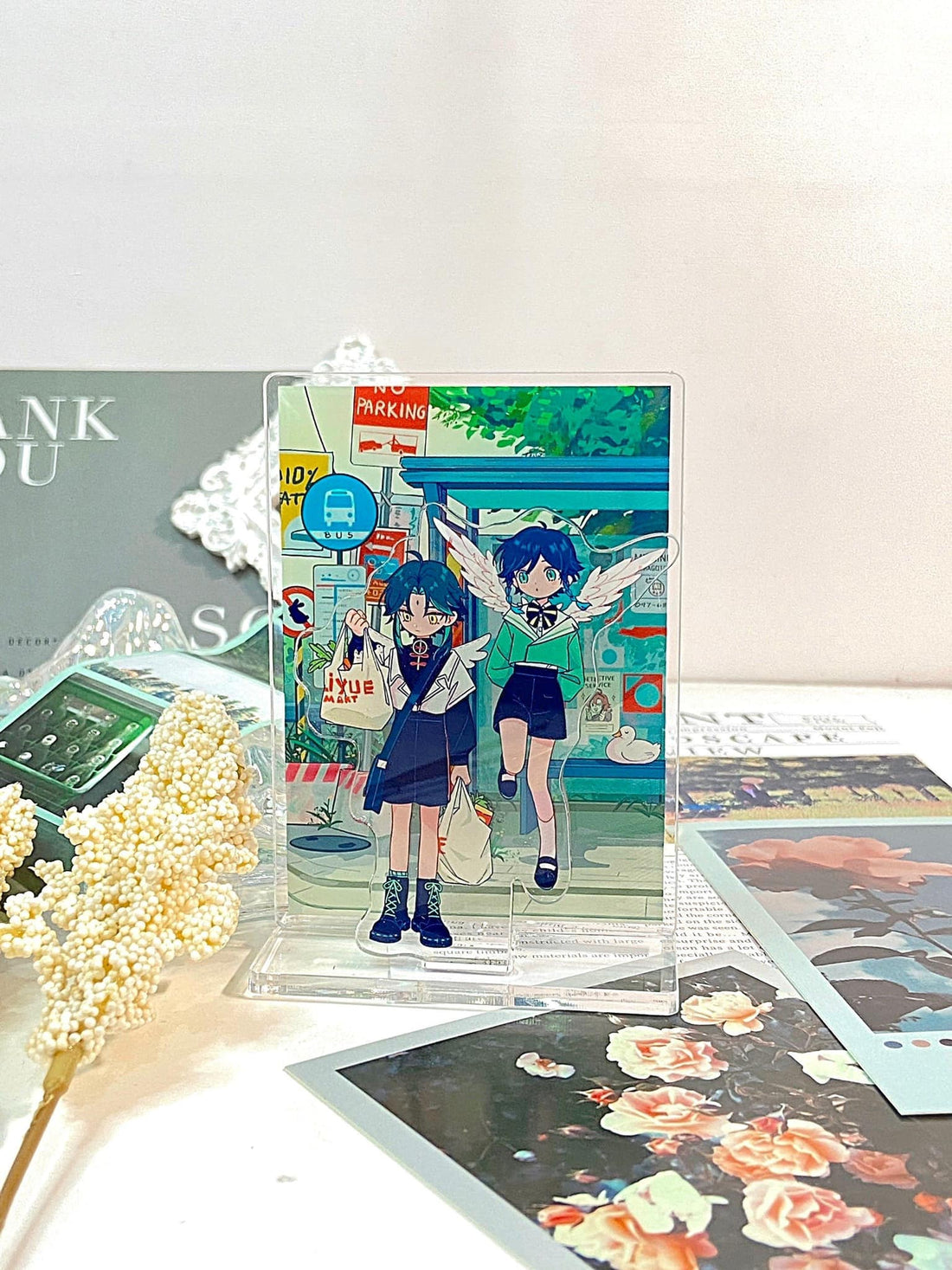 Xiaoven Bus Stop Angels Standee – Overine