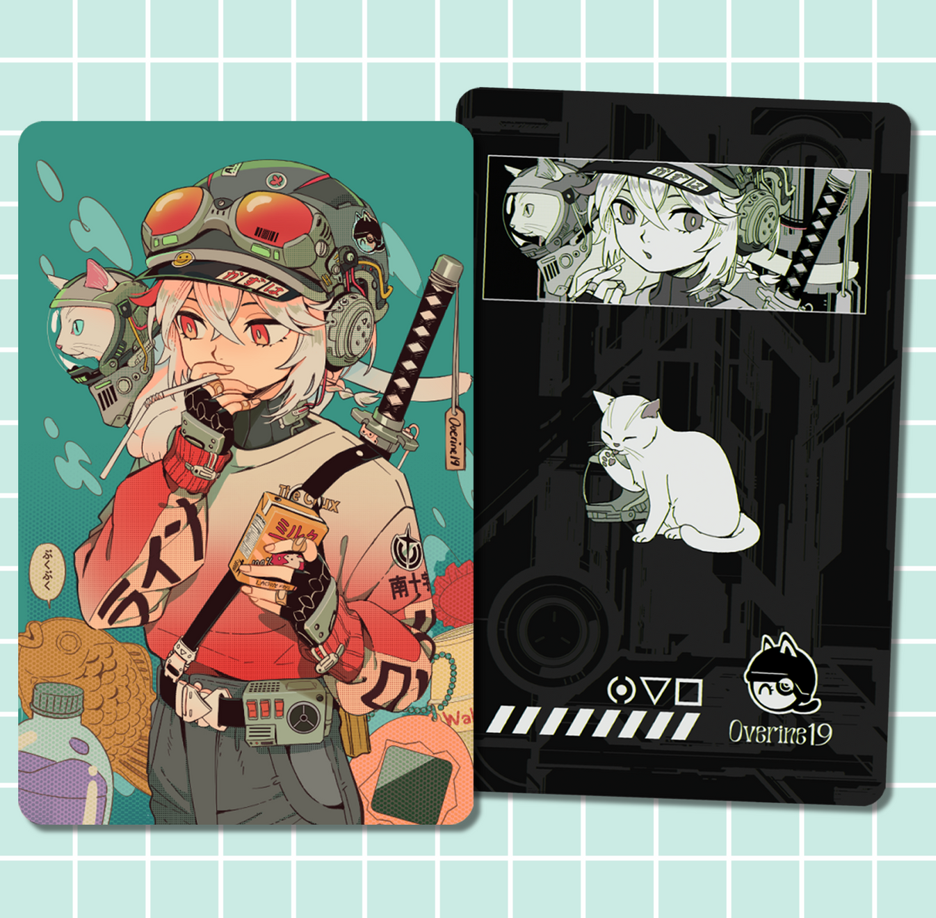 GENSHIN| Mecha photocards – Overine