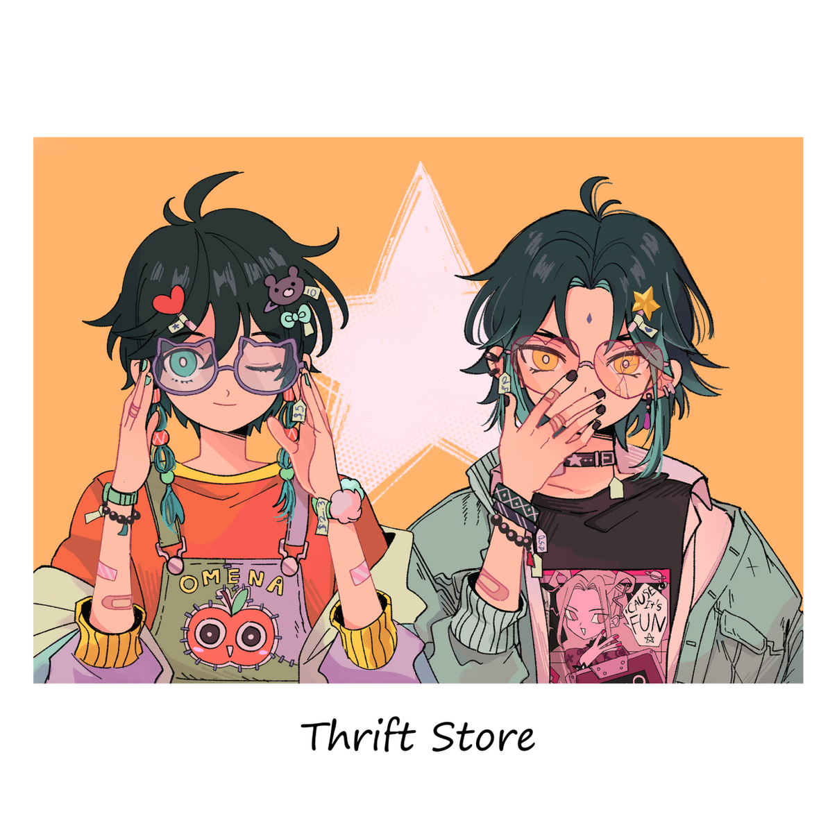 GENSHIN | A6 Mini Prints – Overine