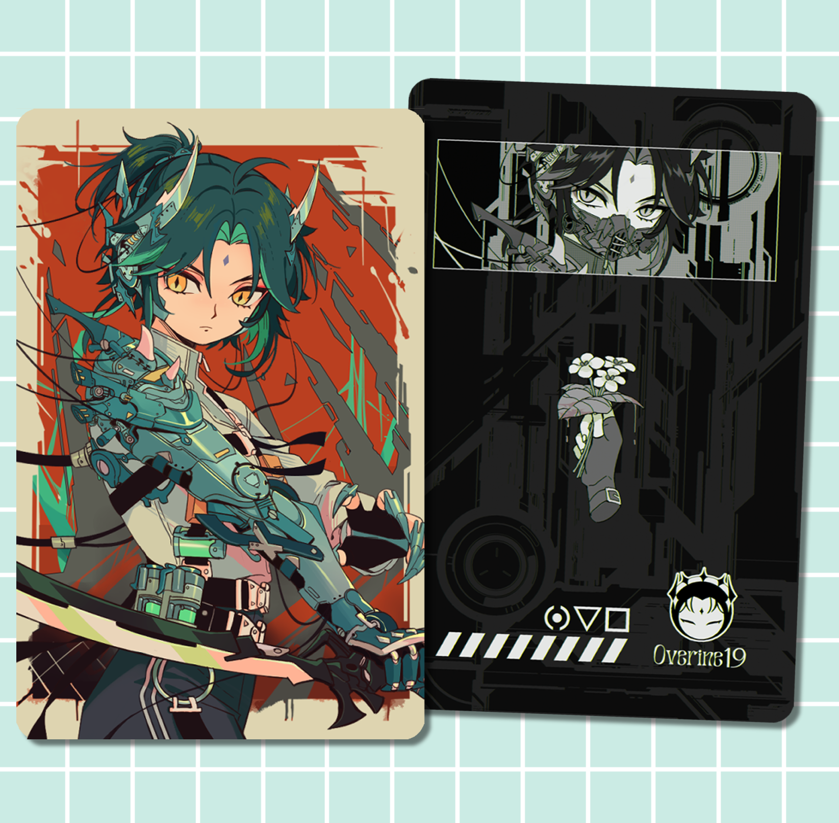 GENSHIN| Mecha photocards – Overine